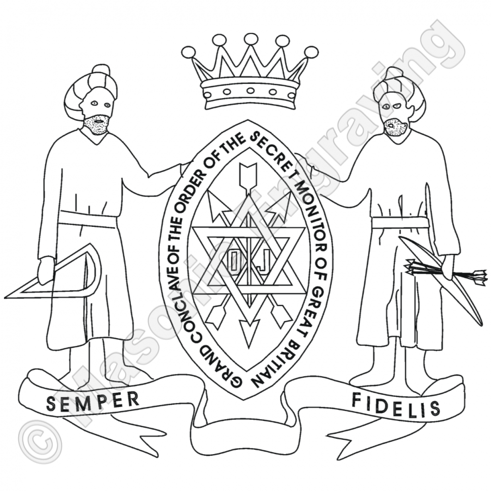 Order of the Secret Monitor Standard Whisky Glass