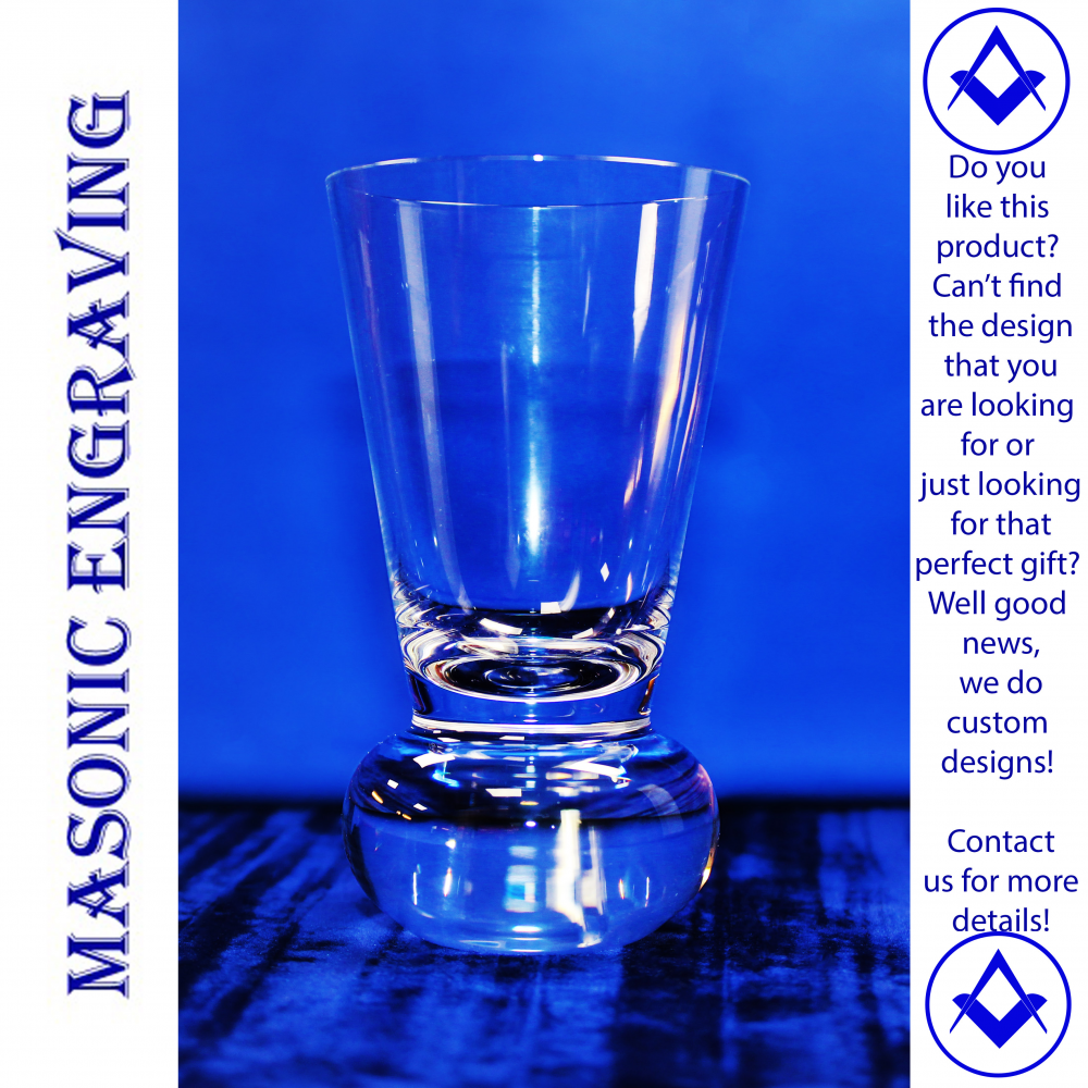 Holy Royal Arch Firing Glass